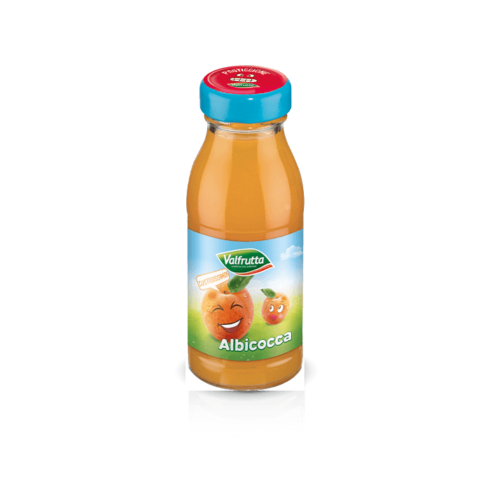 Succhi di Frutta in Vetro Gusto Albicocca Italiana | Valfrutta ...