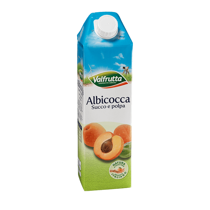 Succhi di Frutta Brik Gusto Albicocca | Valfrutta | Valfrutta, La ...