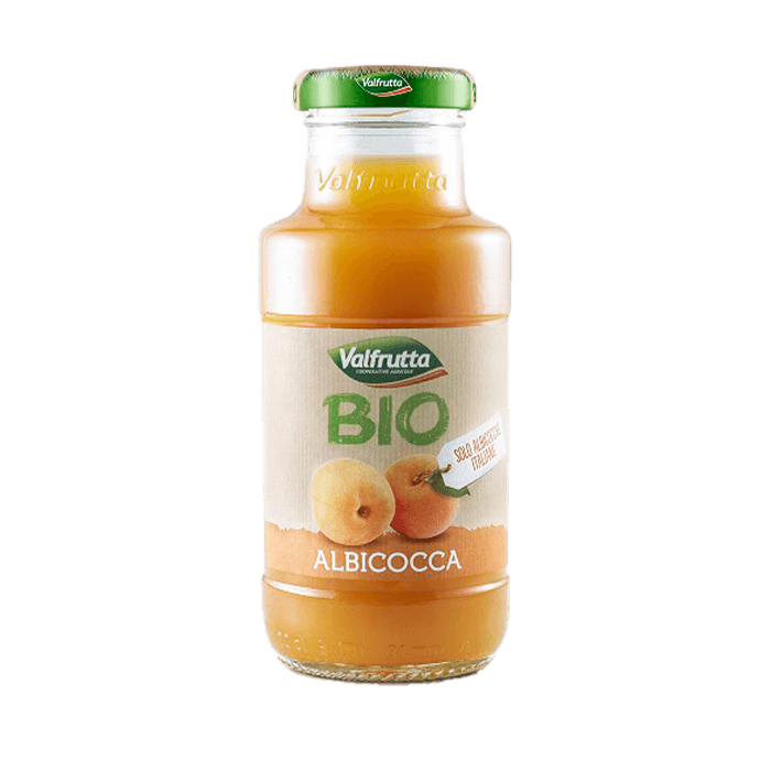 Succo di Frutta in Vetro Albicocca Bio - Linea Bar | Valfrutta ...