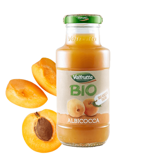 Succo di Frutta in Vetro Albicocca Bio - Linea Bar | Valfrutta ...