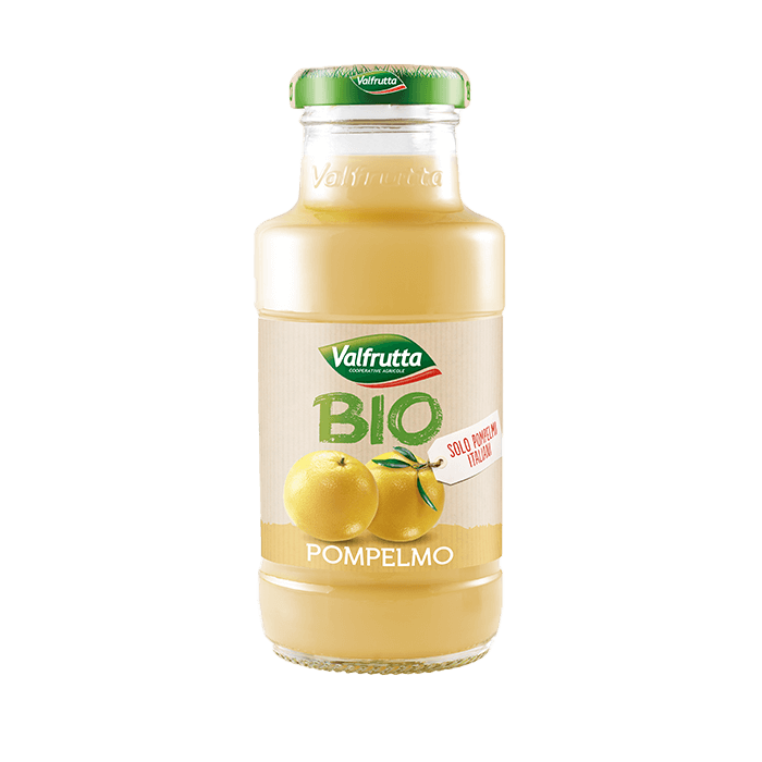 Succo di Frutta in Vetro Pompelmo Bio - Linea Bar | Valfrutta ...